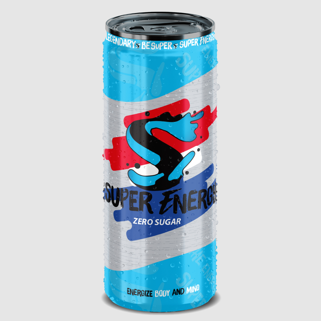 Super Energy Zero Sugar - 24 pcs – Super Energy World